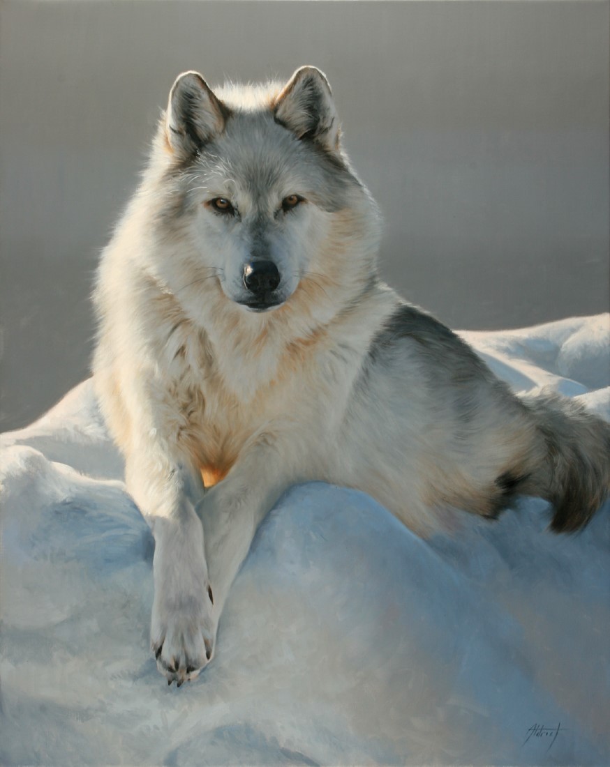 Edward Aldrich Wildlife Paintings and Sculptures