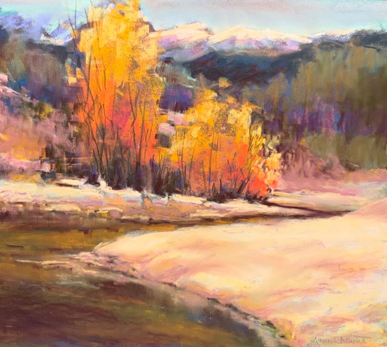 Jane Christie's compelling pastels are a reflection of her southern ...