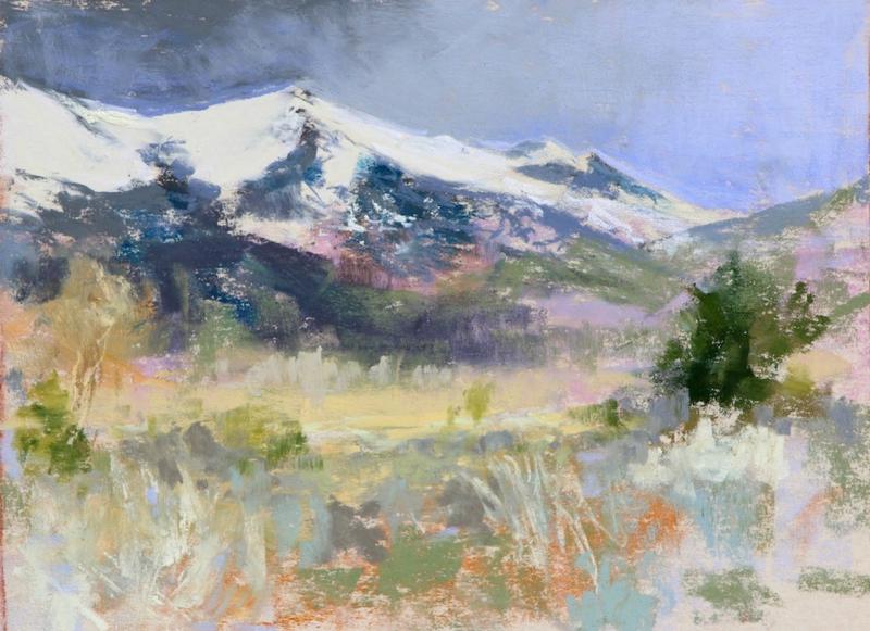 Plein Air Paintings and Pastel Paintings by Clive Tyler at Saks Galleries