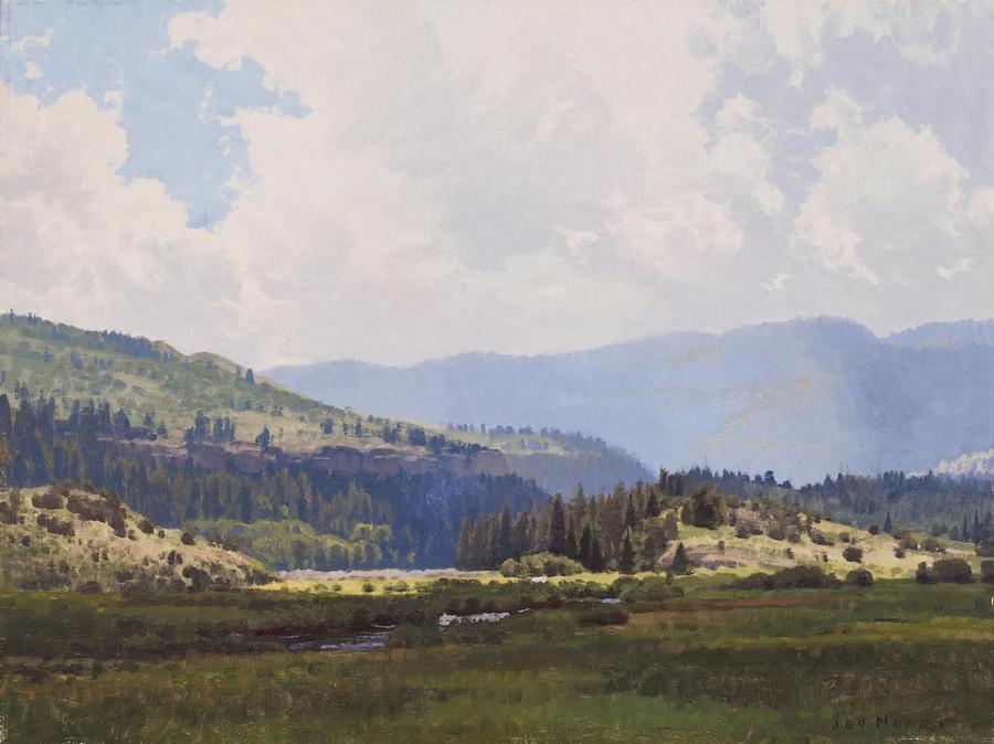 Landscape Paintings by Jay Cameron Moore available at Saks Galleries